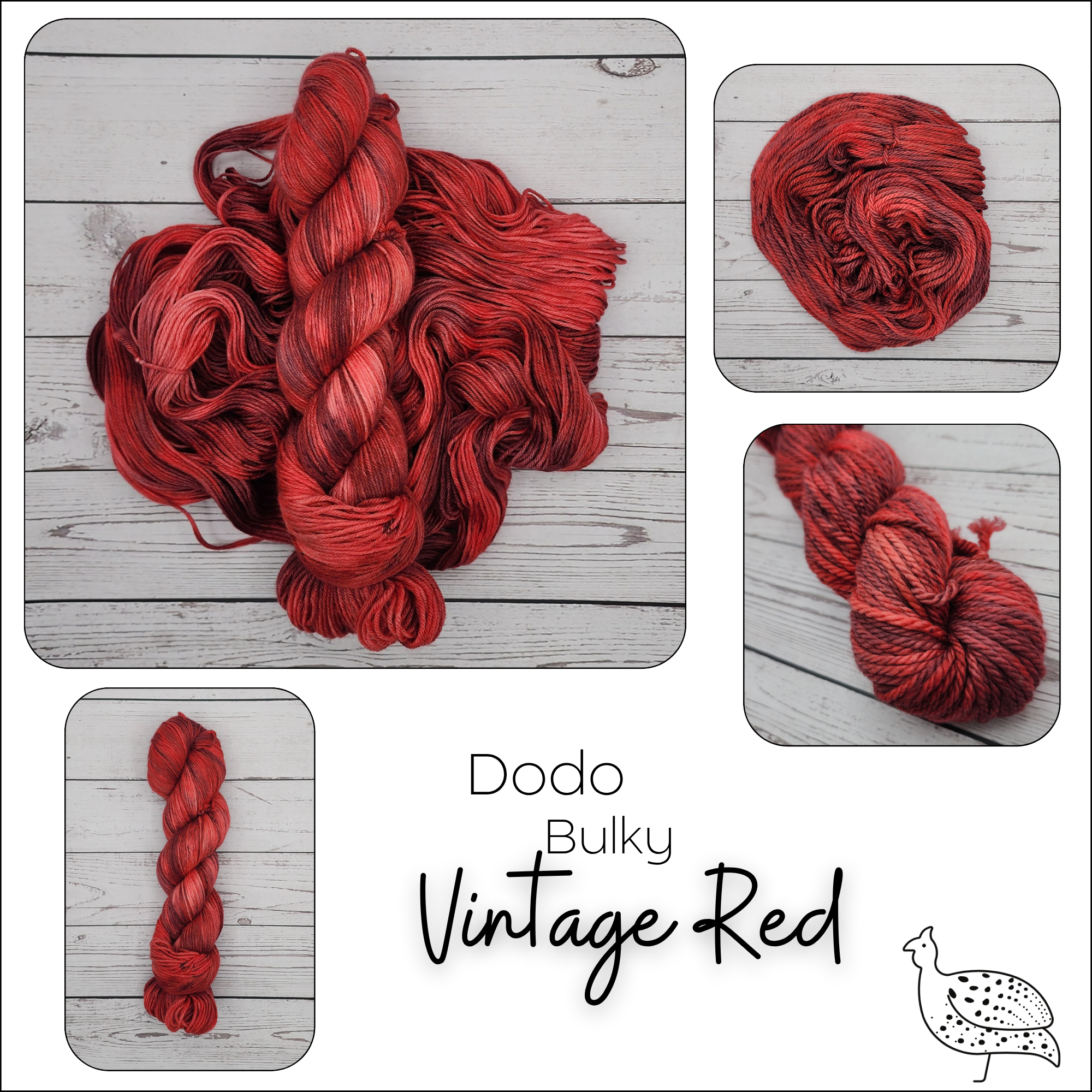 Dodo Vintage Red – Indigo Guinea Fiber